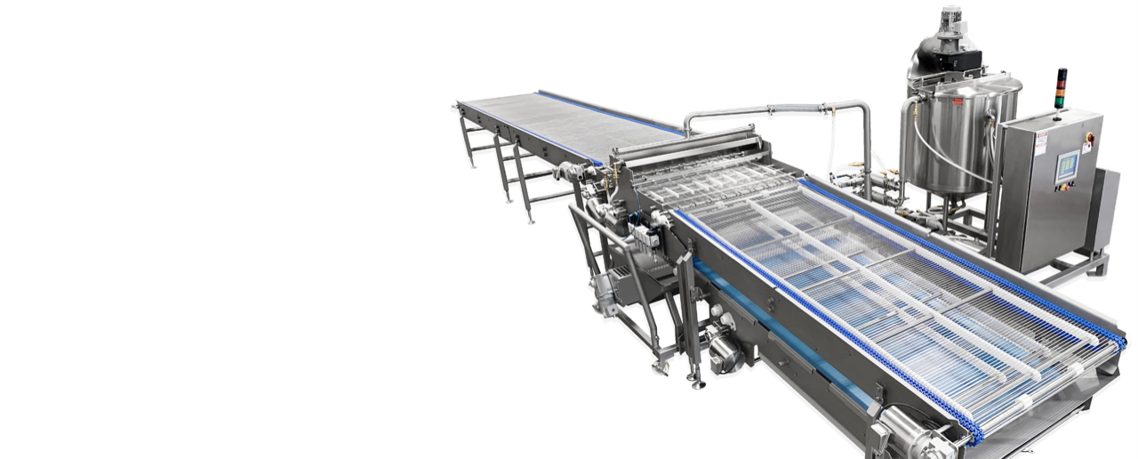 Glazing | Glazing Depositor | Glazing Bakery Equipment | Donut Glazer